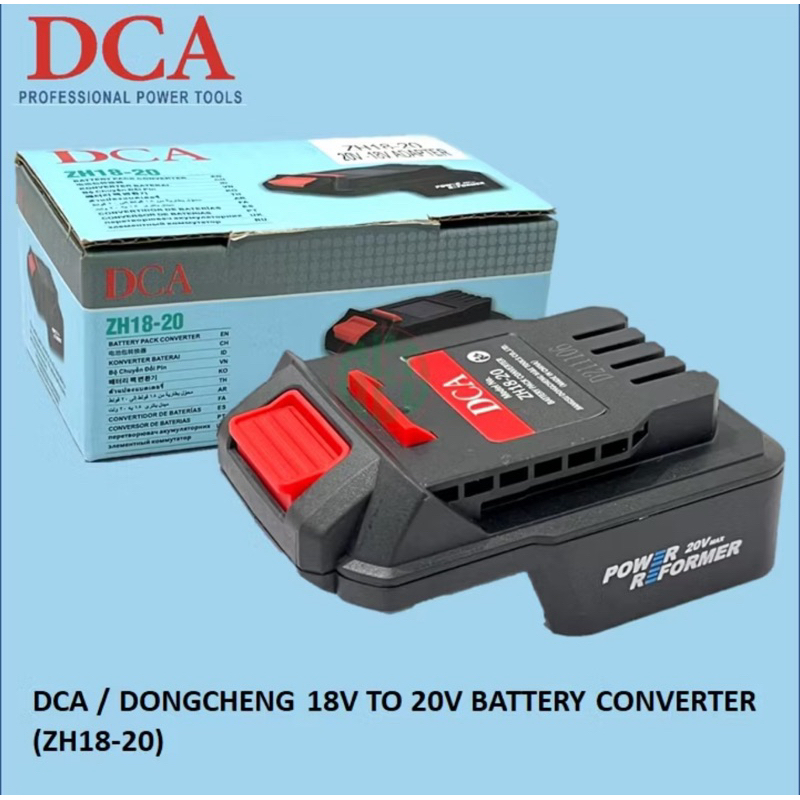 *DCA Original Battery converter ZH18-20* | Shopee Malaysia