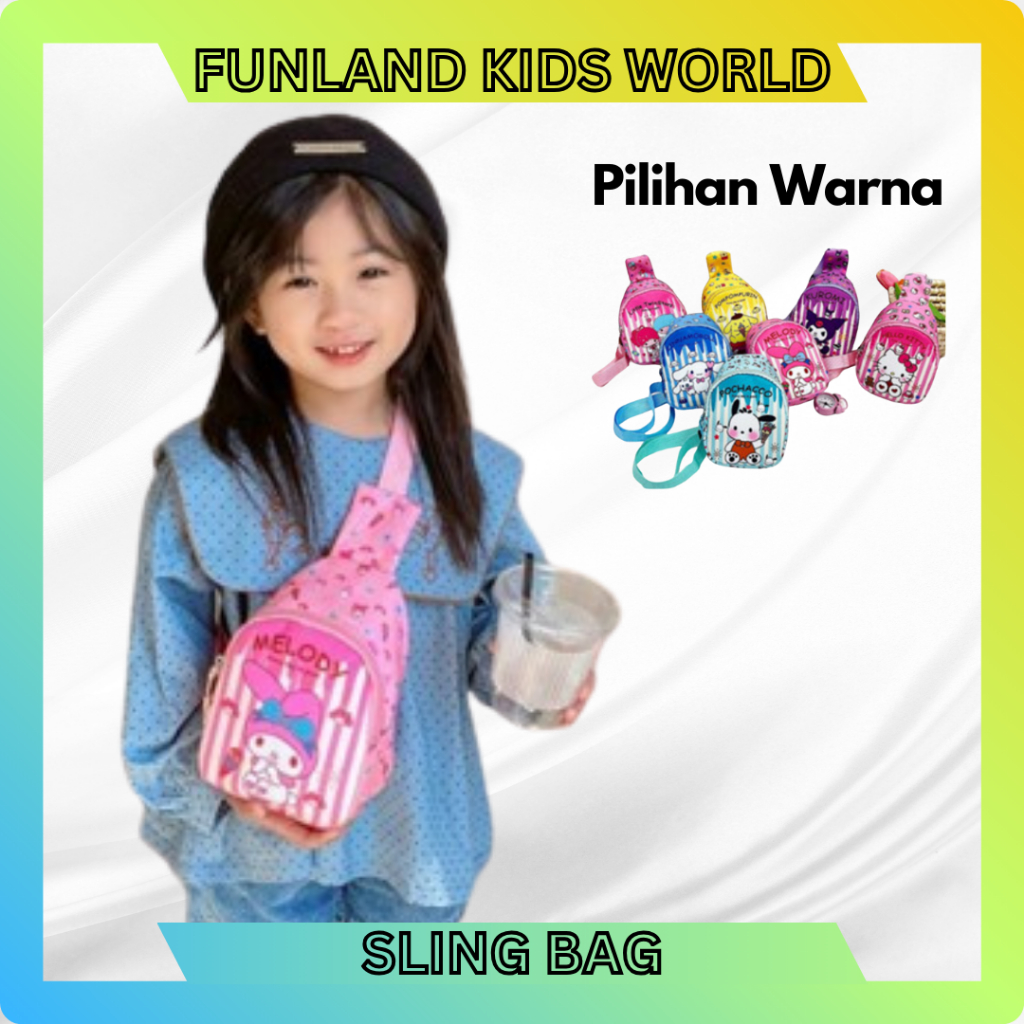 Beg kanak-kanak Kuromi Melody beg comel untuk kanak-kanak perempuan beg ...