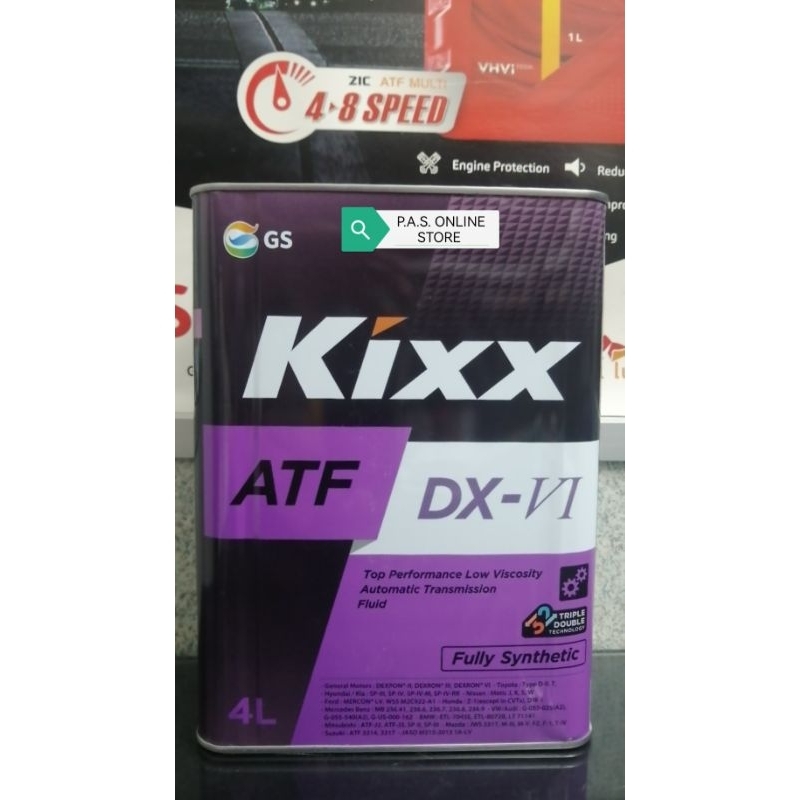 🇰🇷GS KIXX ATF DX-VI FULLY SYNTHETIC 4L | Shopee Malaysia