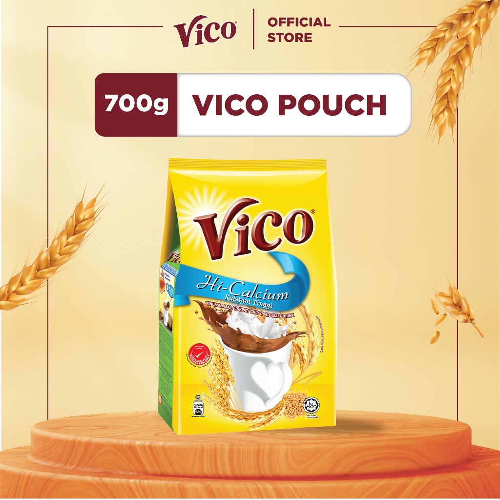 Vico Hi-Calcium Chocolate Malt Drink (700G) | Shopee Malaysia