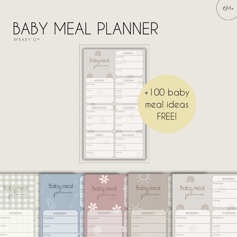 [PDF] Digital Baby Meal Planner | Shopee Malaysia