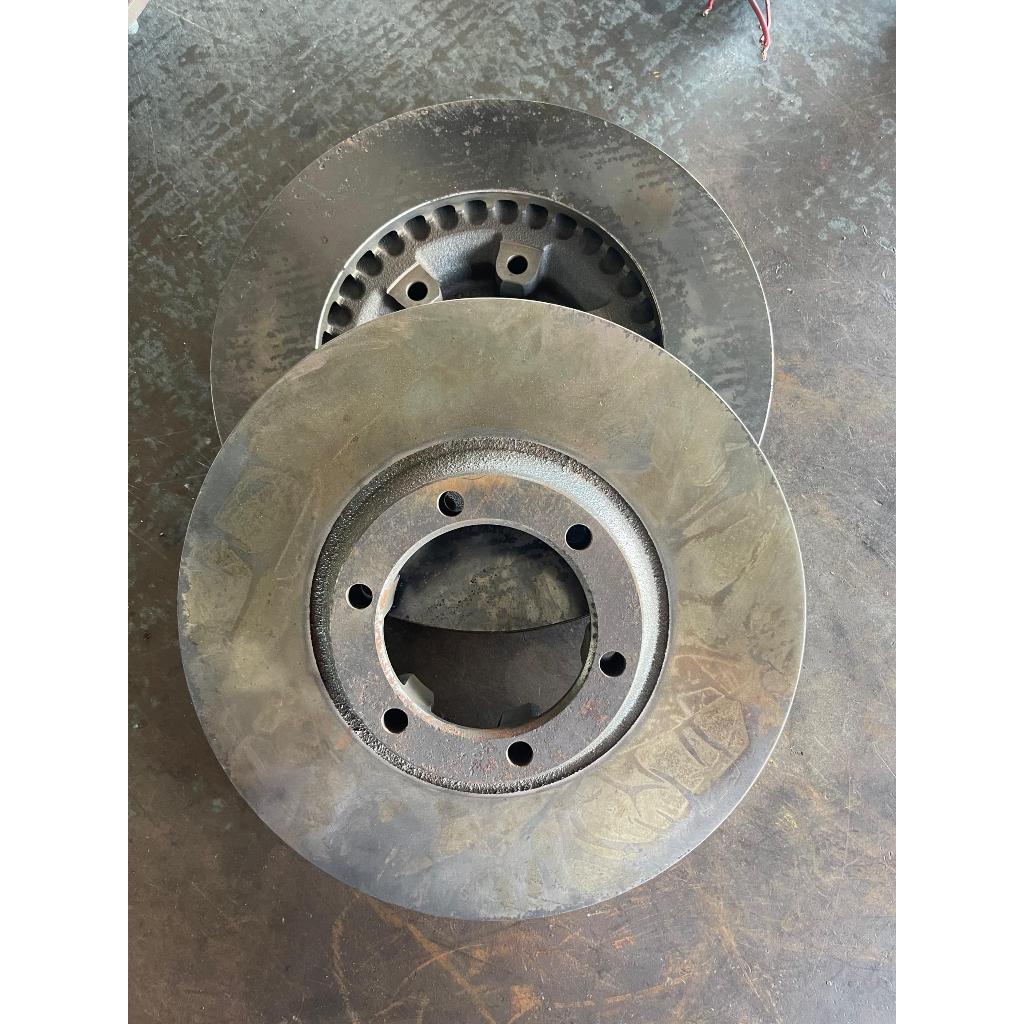 MITSUBISHI PAJERO LO47 LO49 Pair Front Original Brake Discs MB407038 ...