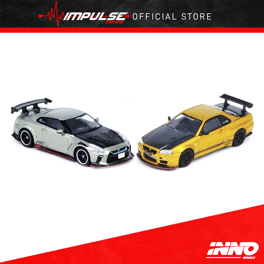 Inno64 1:64 Nissan GT-R R35 Top Secret Malaysia Diecast Expo 2024 ...