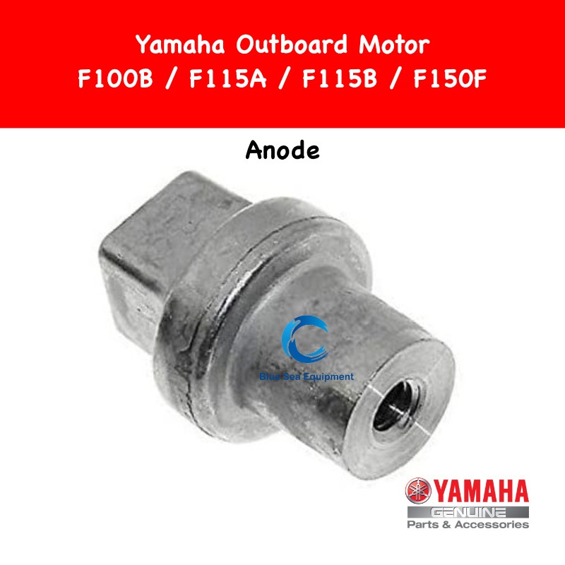Original 6ML-11325-00 / 67F-11325-01 Anode for Yamaha Outboard F100B ...