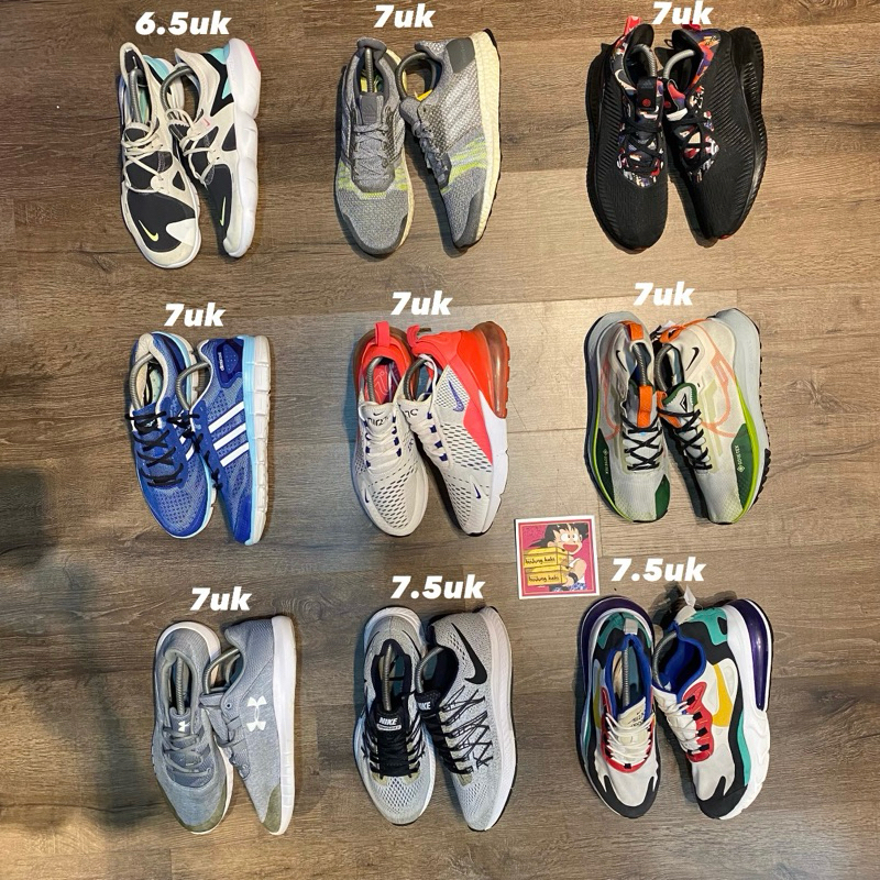 kasut bundle 6.5uk 7uk | Shopee Malaysia