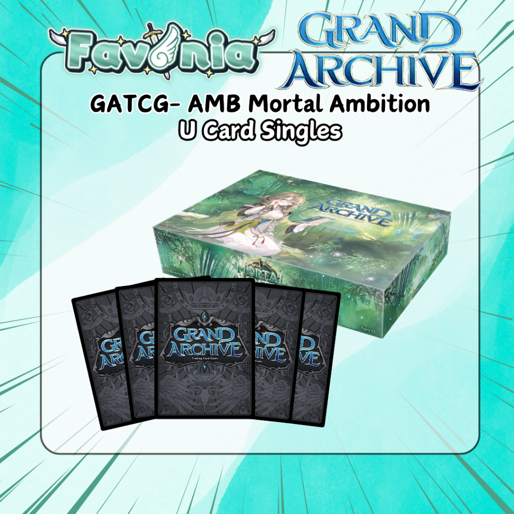 Grand Archive TCG | Mortal Ambition | U Card Singles | AMB U | GATCG ...