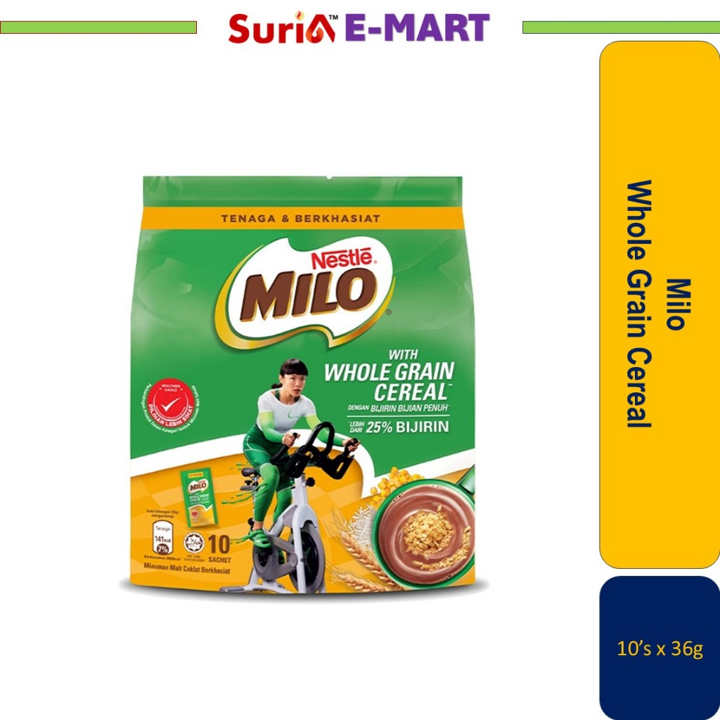 Milo Whole Grain Cereal 10's x 36g | Shopee Malaysia