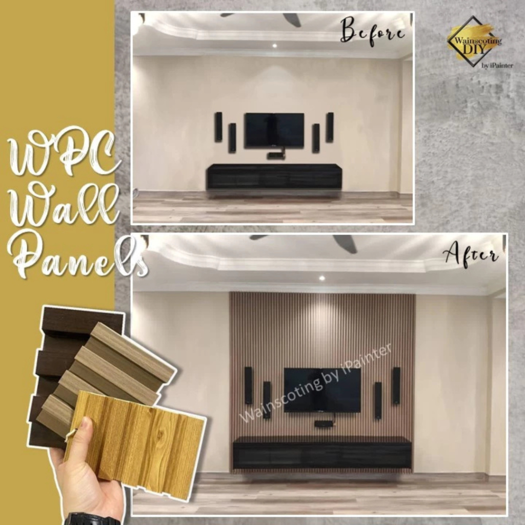 Fluted Wall Panel 2900mm Wall Panel/ WPC Wall/ Wood Panel | Shopee Malaysia