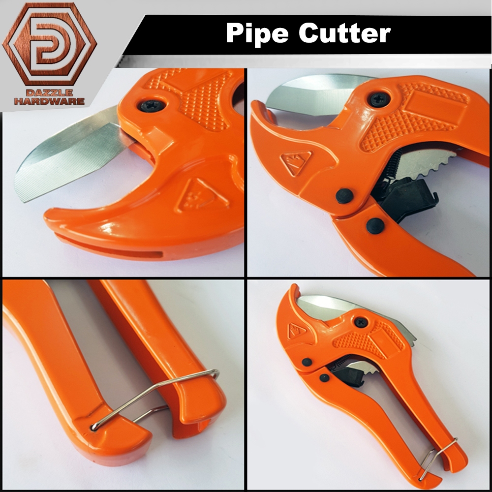 42mm pvc pipe cutter ratchet pipe cutter gunting paip pvc scissors ...