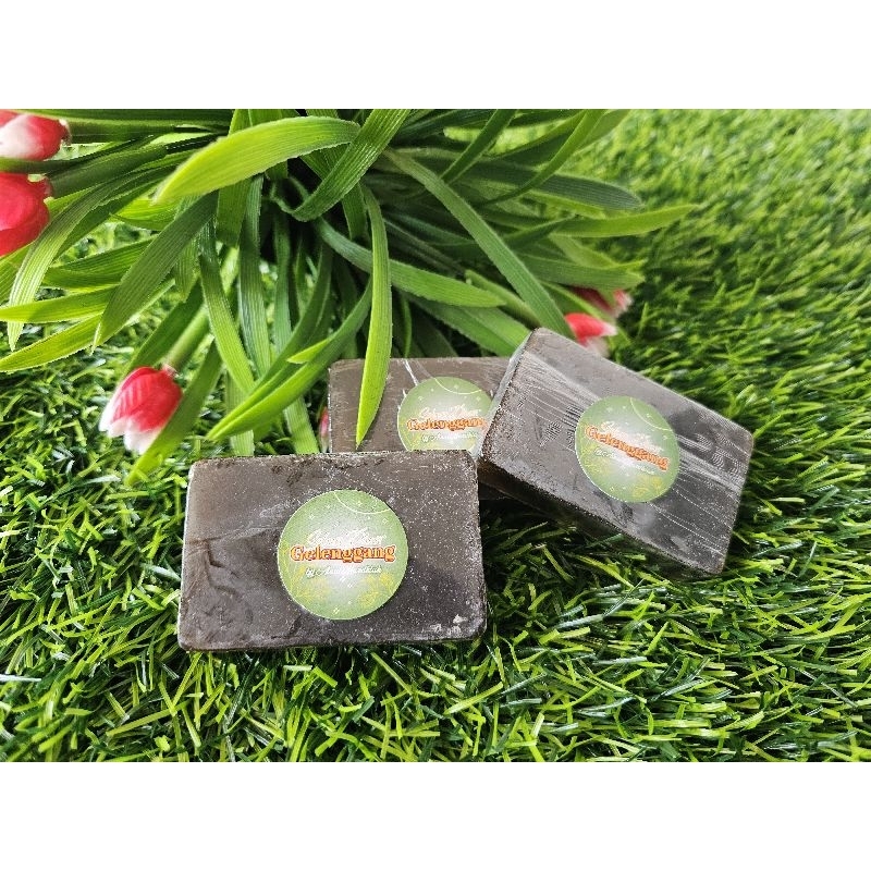 SABUN DAUN GELENGGANG [60 GRAM] SESUAI UNTUK GATAL,KURAP, ECZEMA,PANAU ...