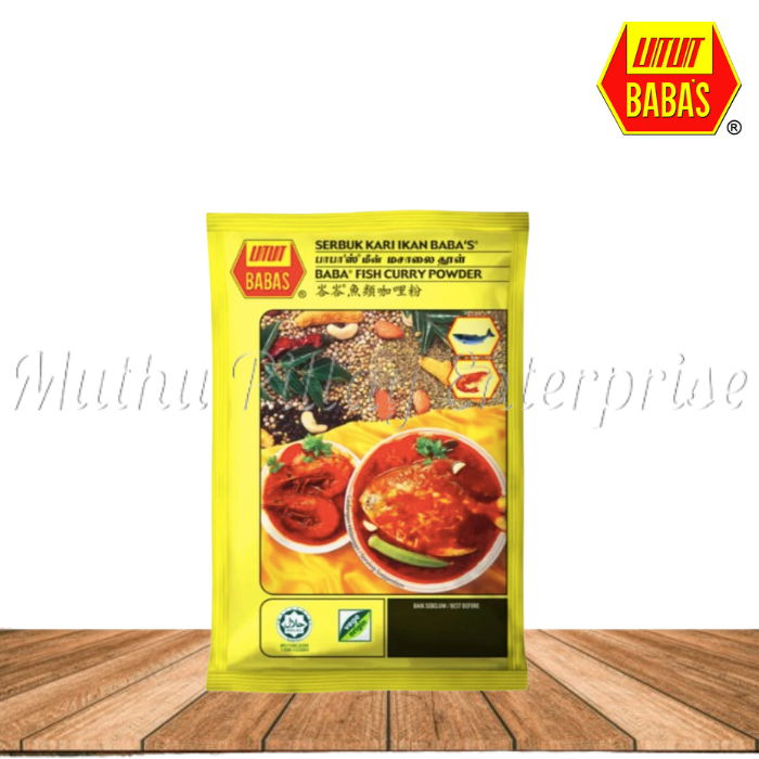 BABA'S FISH CURRY POWDER (125G/250G/1KG) | Shopee Malaysia