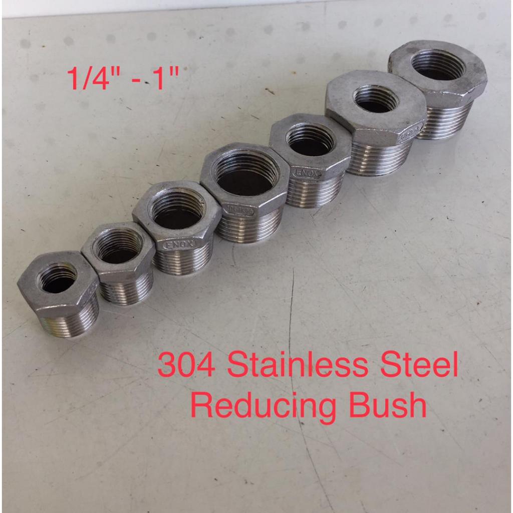 304 Stainless Steel Reducing Bush S/S R/Bush | Shopee Malaysia