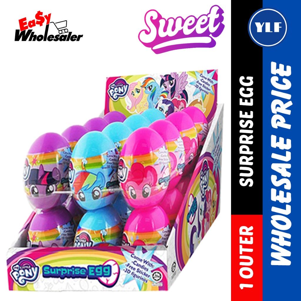 MY LITTLE PONY SURPRISE EGG 10g & PRINCESS SURPRISE EGG 10g / WHOLESALE ...
