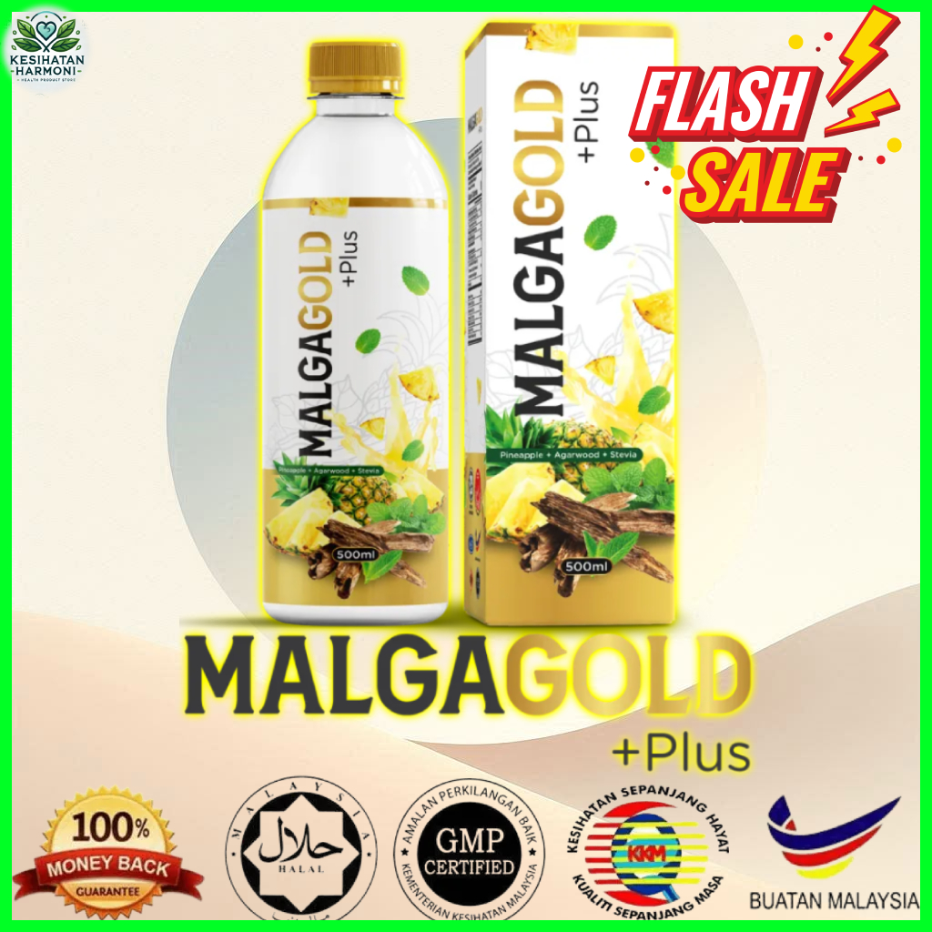 🍃 MALGAGOLD PLUS+ (500ML): Jus Minuman Botani untuk Bantu Atasi Bengkak Kaki & Kencing Berbuih 🌟 ...