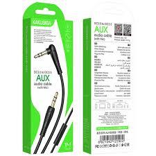 KAKUSIGA AUX AUDIO CABLE ( WITH MIC ) DC3.5 TO DC3.5 KSC-748 | Shopee ...