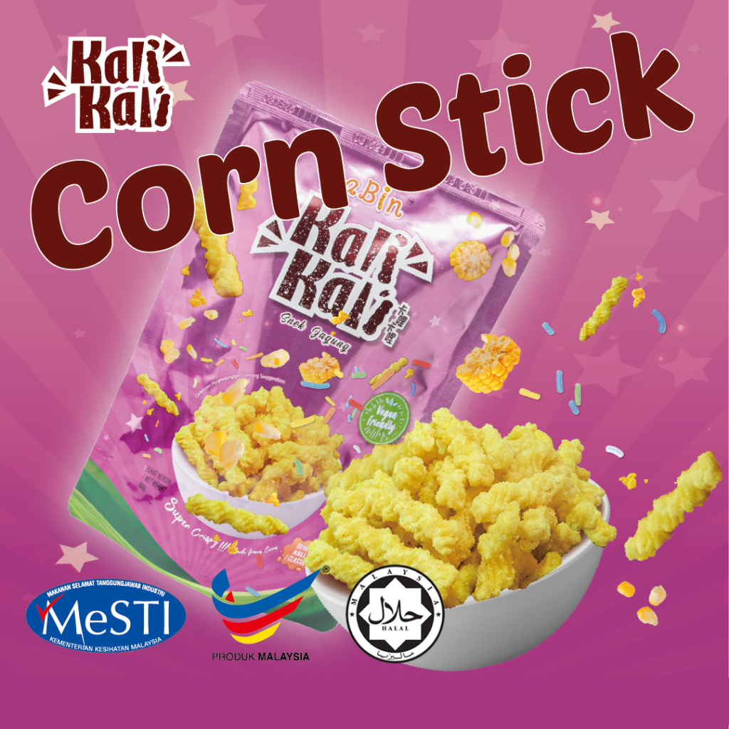 HALAL Snack Food Keropok Abin Kali Kali Corn Snack Snek Jagung ...