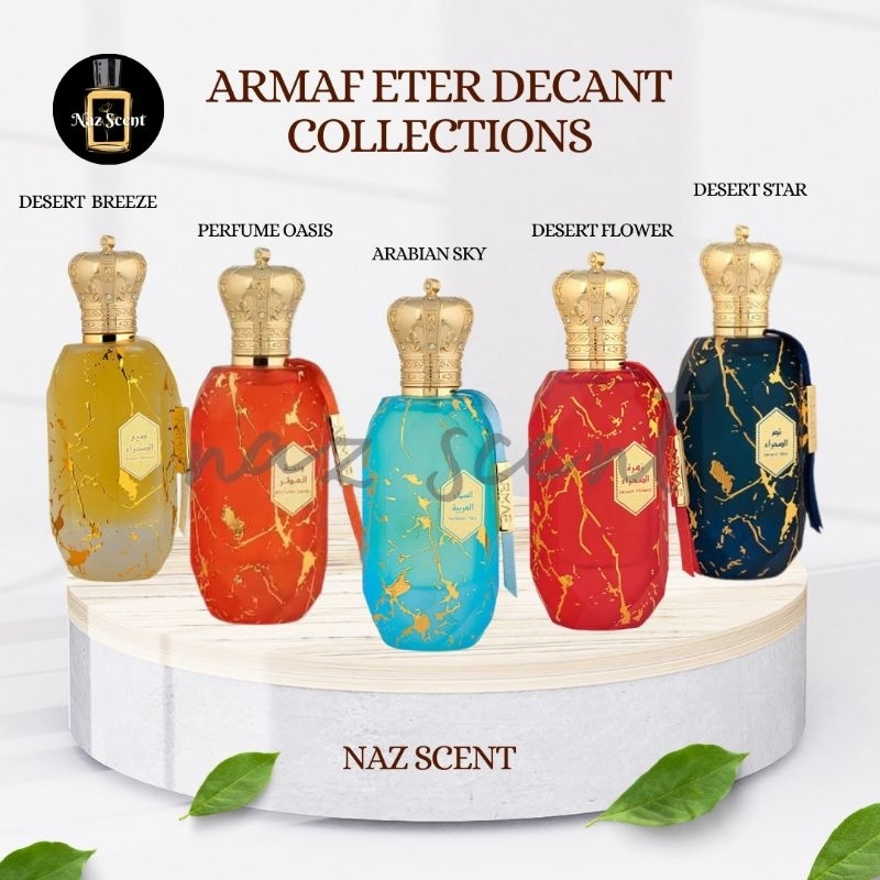 Armaf Eter Decant Collections ( Desert Breeze / Arabian Sky / Perfume ...