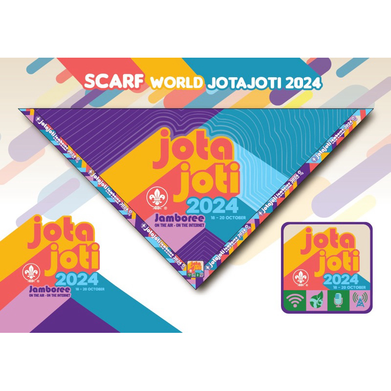 SKAF JOTA JOTI PENGAKAP / JOTA JOTA SCOUT SCARF | Shopee Malaysia