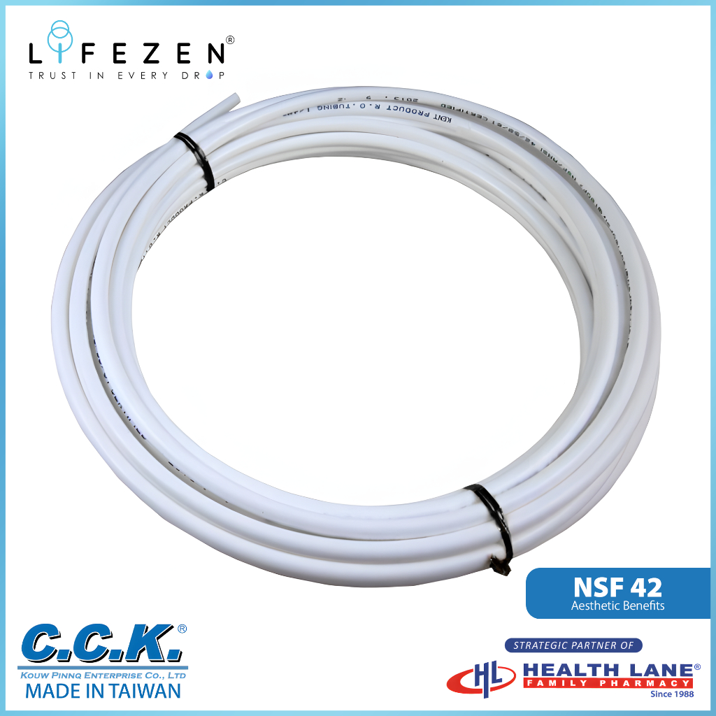 Water Filter 1/4" RO Tube / White Tube / Hose for Water Dispenser NSF ...