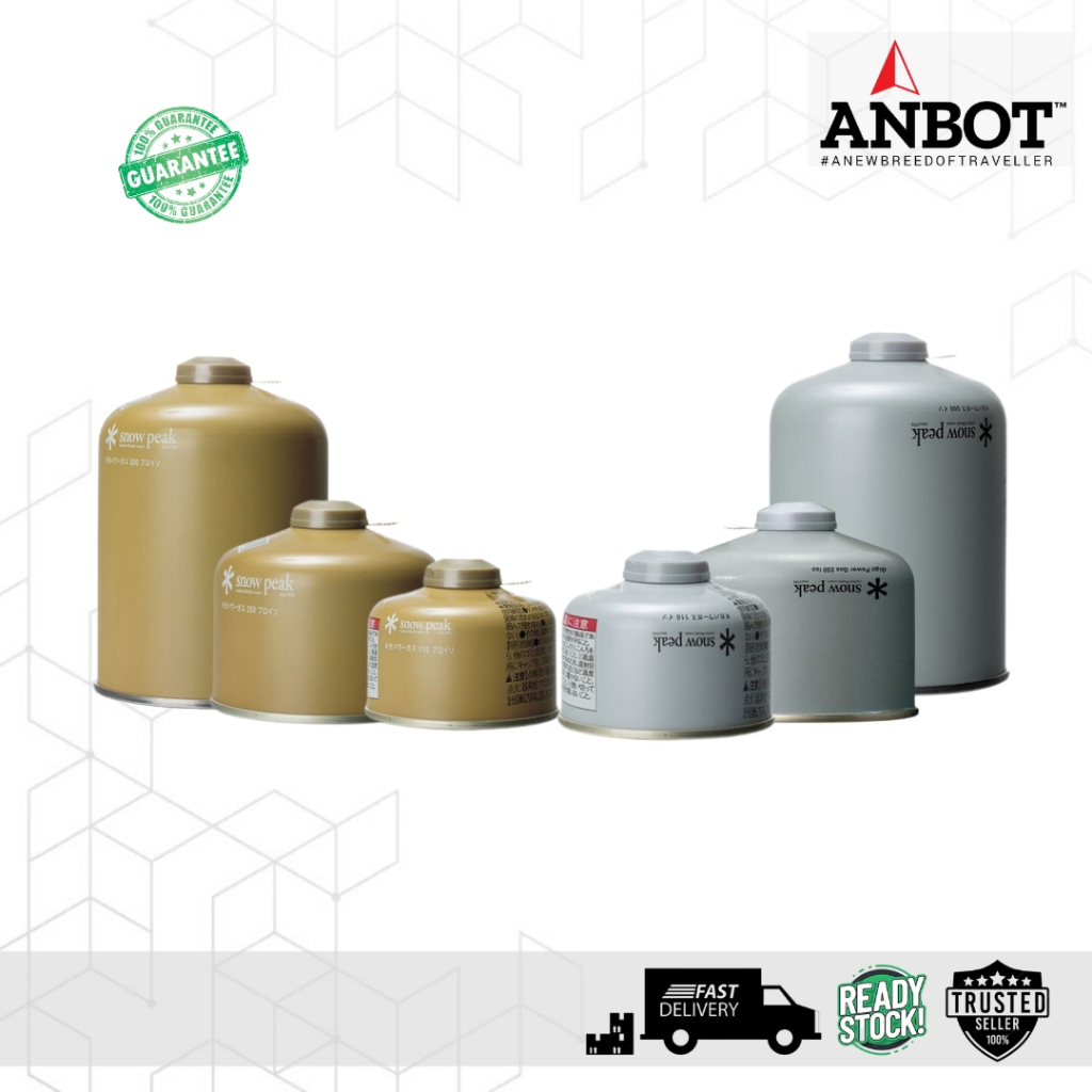 Snowpeak Gold / Silver Giga Power Gas 110g / 230g / 450g | Shopee Malaysia