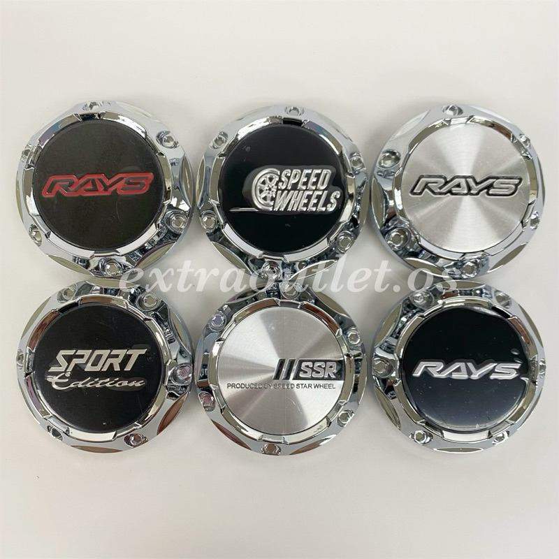 (58MM) 4PCS Diamond NO.101S Wheel Center Cap / Sport Rim Cap Tengah Rim ...