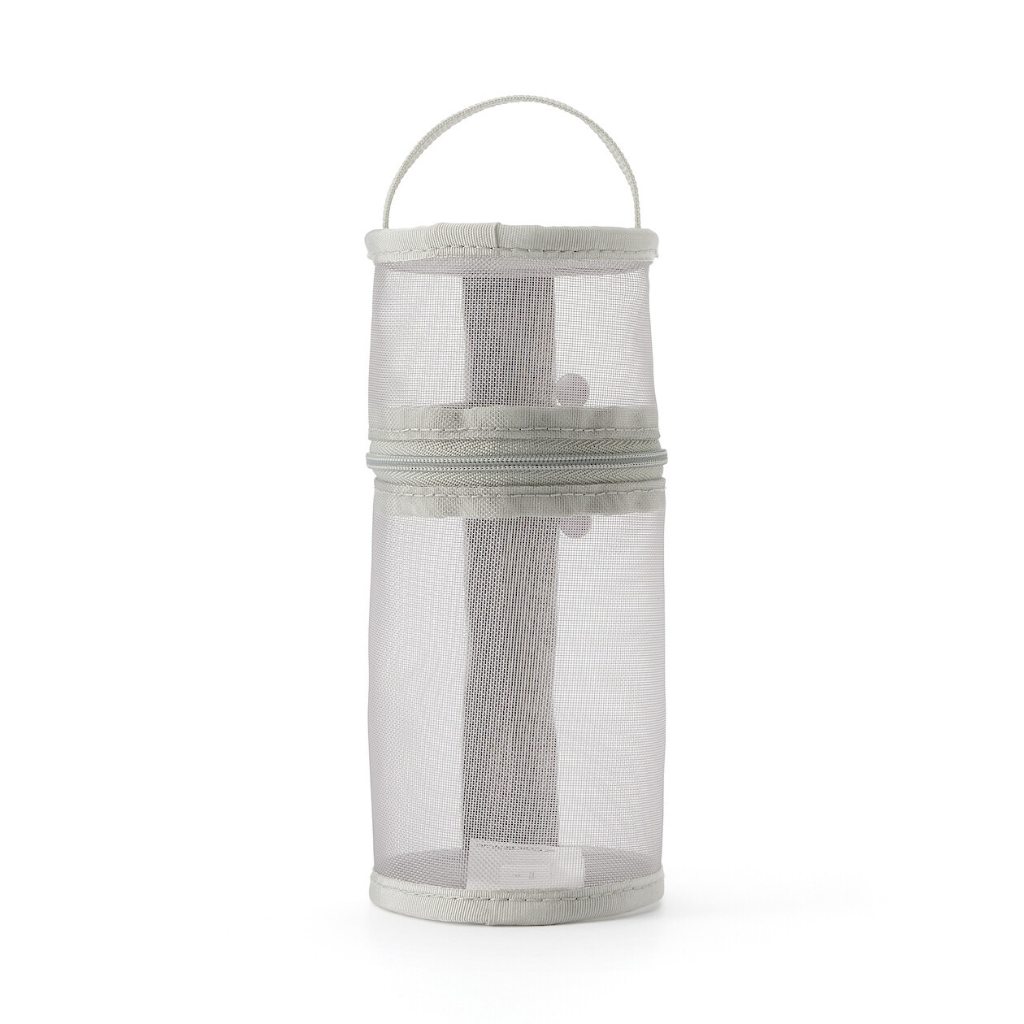 MUJI Nylon Mesh Vertical / Horizontal pen case (Diameter 75mm) | Shopee ...