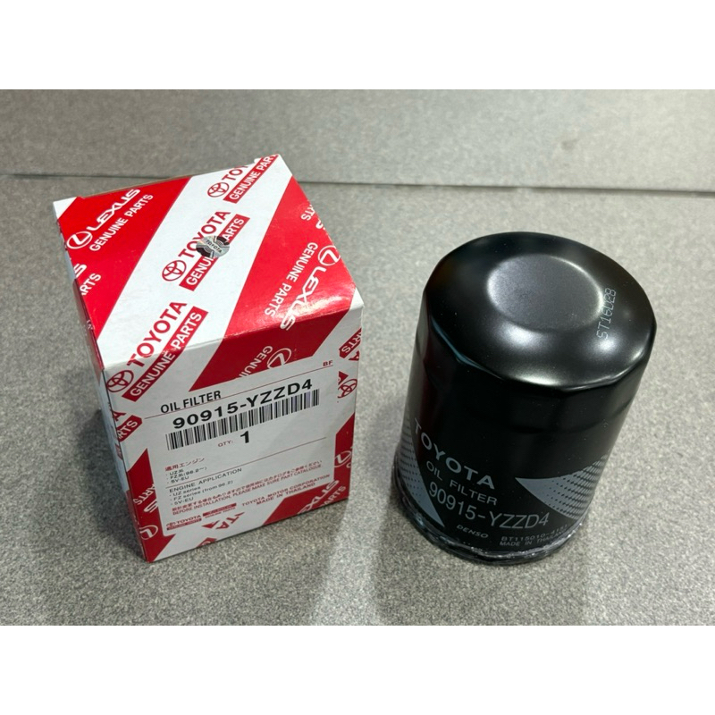 Toyota Genuine Oil Filter 90915-YZZD4 Genuine Toyota Oil Filter 90915 ...