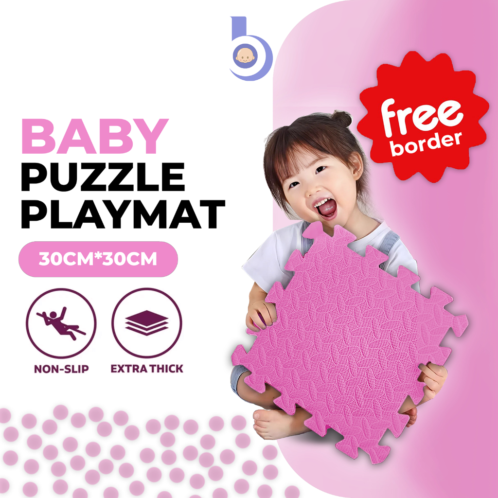 BabyBloo Baby Playmat 30x1cm Wholesale Play Mat Puzzle Carpet Mat Bayi ...