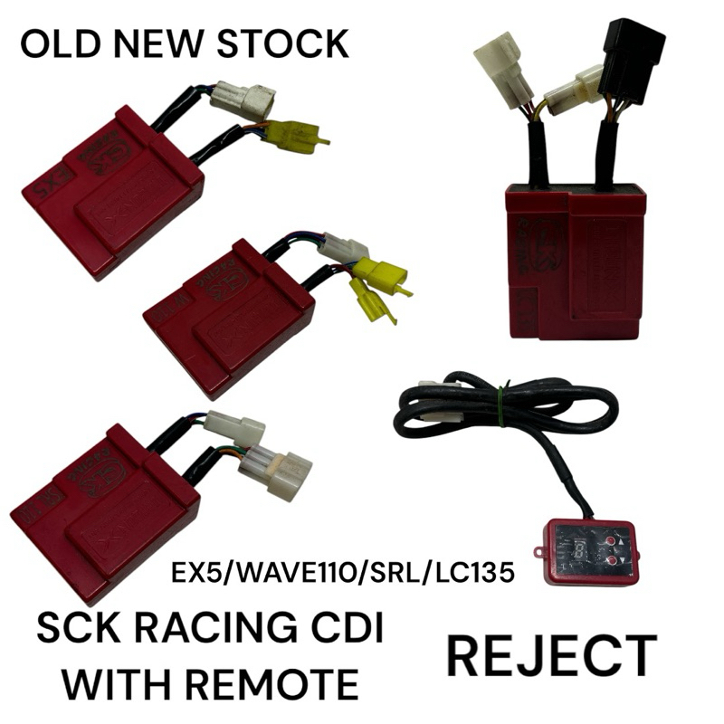 LC135/SRL110/WAVE110/EX5 SCK ADJUS RACING CDI REJECT PACKING V1-V6 ...