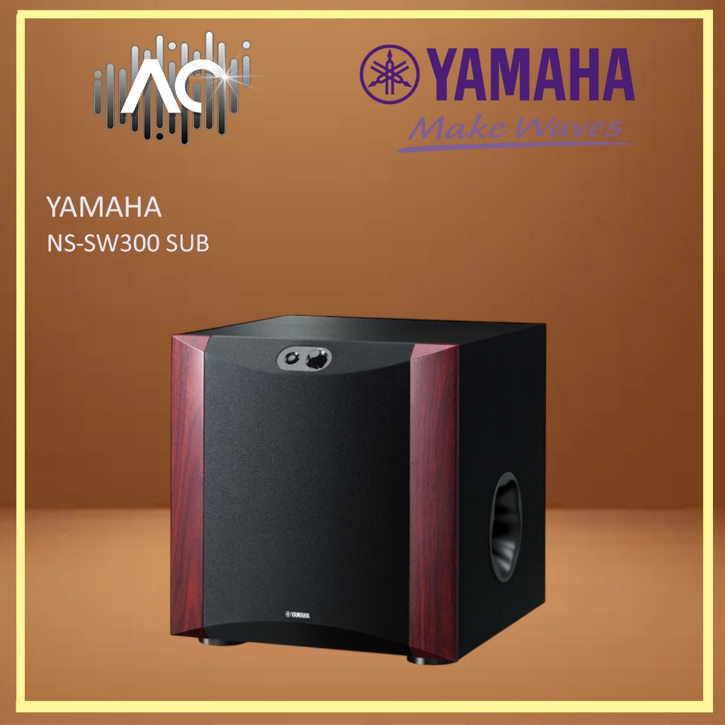 Yamaha NS-SW300 /10'' Subwoofer-Rosewood | Shopee Malaysia