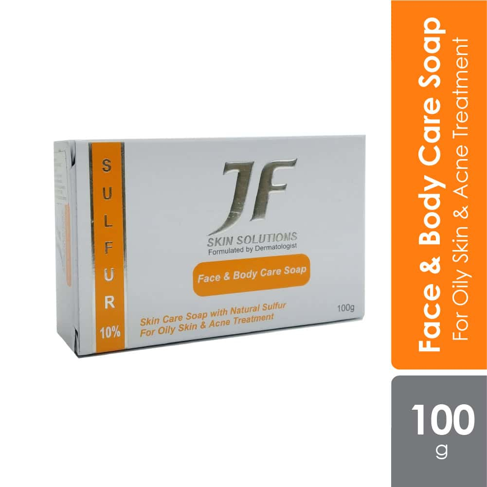 Jf Sulfur 10% Anti-acne Face & Body Soap 100g | Shopee Malaysia