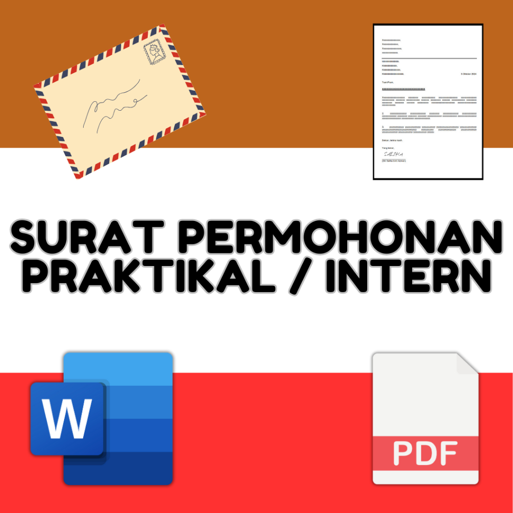 Servis Buat Surat Permohonan Penempatan Praktikal | Internship ...