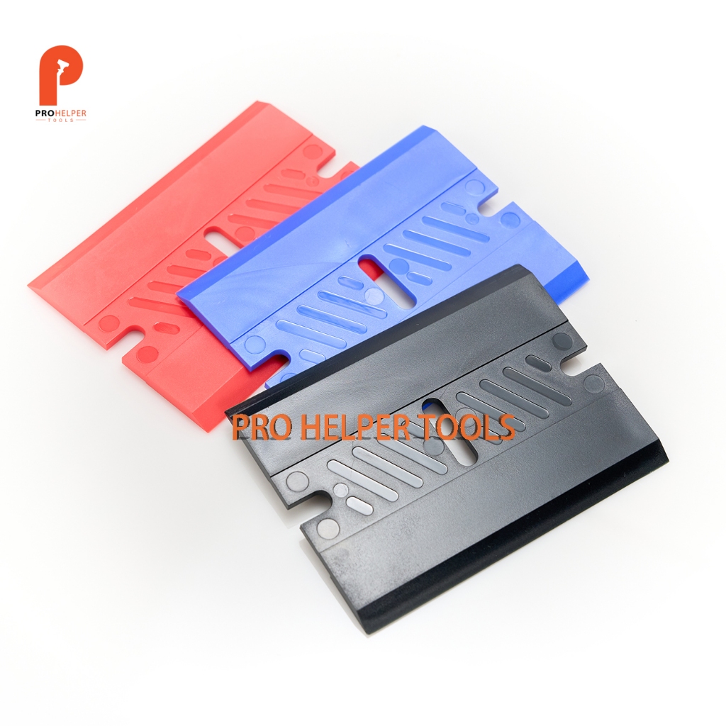Big Blade Jumbo Size Plastic Razor Blade Large Plastic Scraper for ...