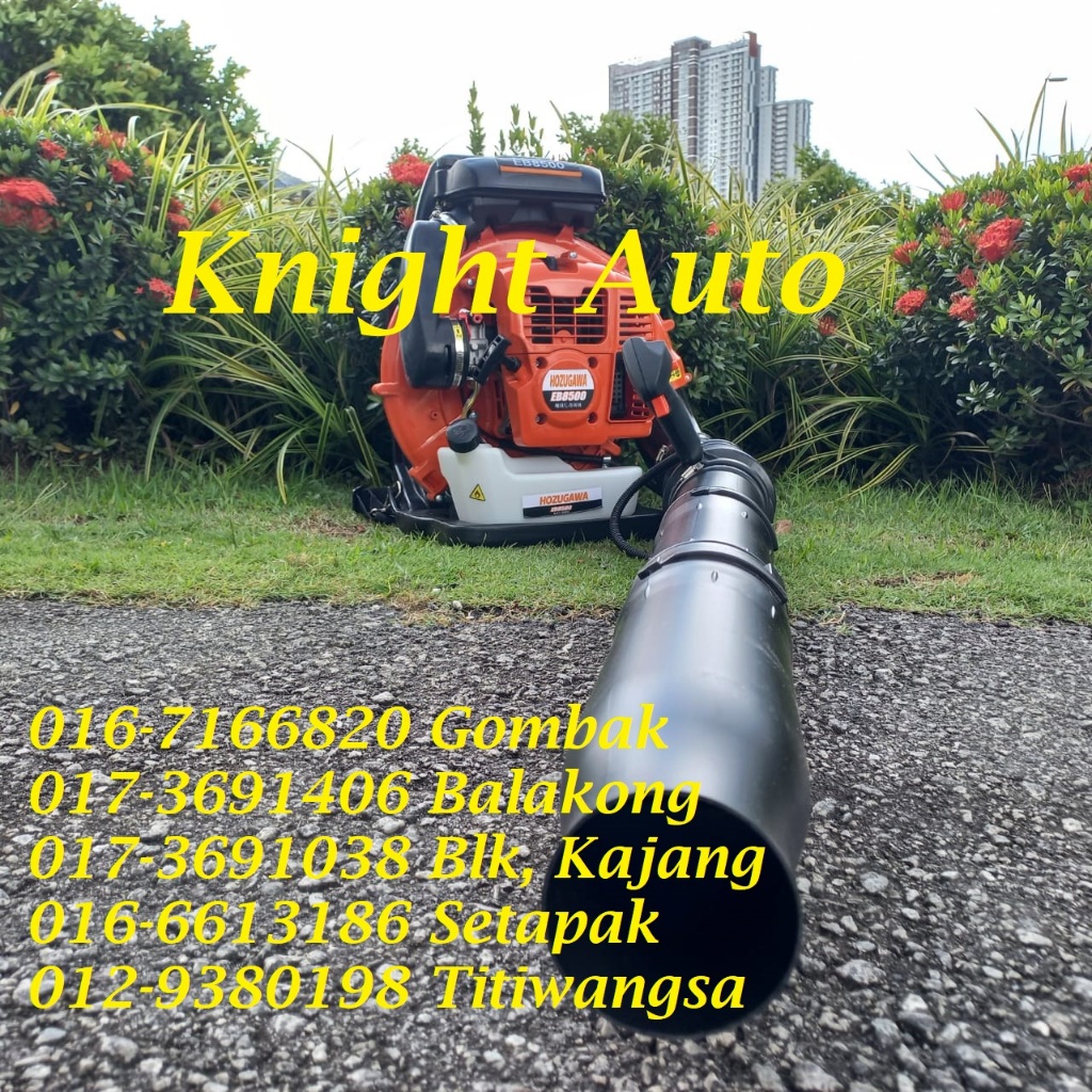 Hozugawa EB8500 Backpack Gasoline Engine Blower Leaf Blower Air Blower (75.6cc) G002 | Shopee ...