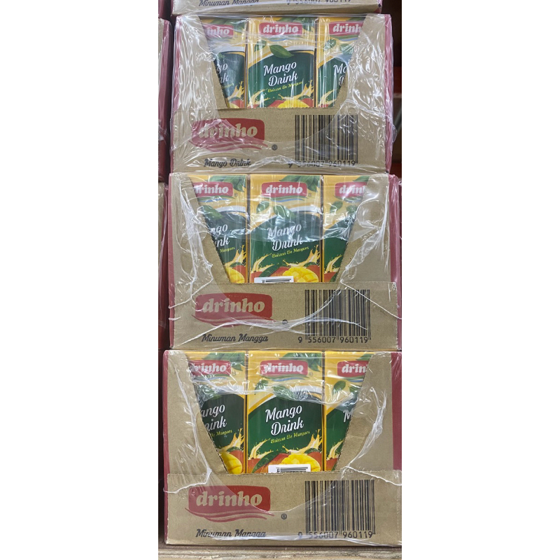 DRINHO MANGO DRINK 250ML AIR KOTAK MINUMAN MANGGA | Shopee Malaysia