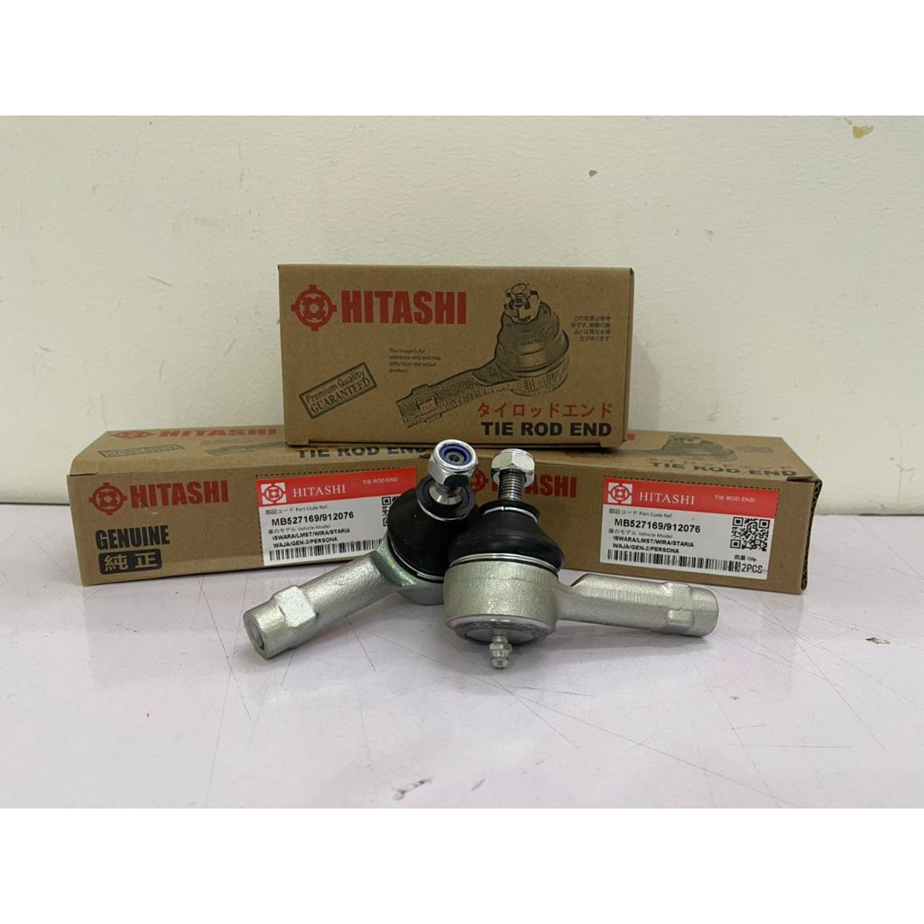TIE ROD END LH RH (2PCS/SET) MB527169 - PT SAGA ISWARA , WIRA , SATRIA ...