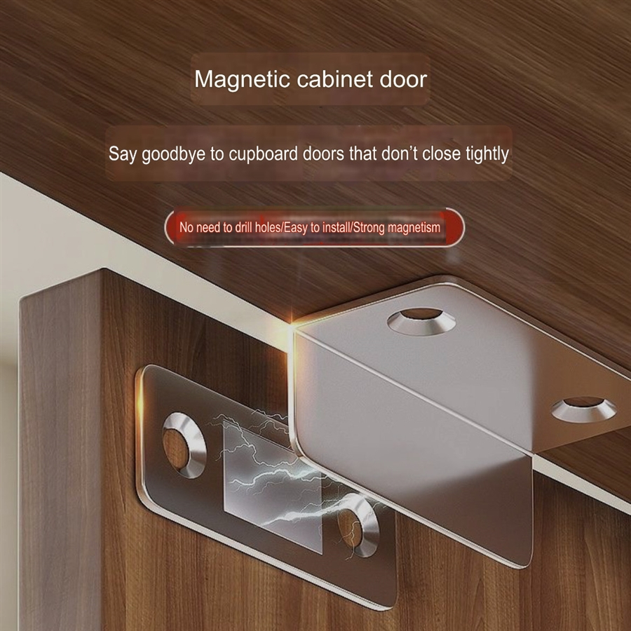 Magnetic Door Closer Strong Door Closer Magnetic Catch Latch Magnet For ...