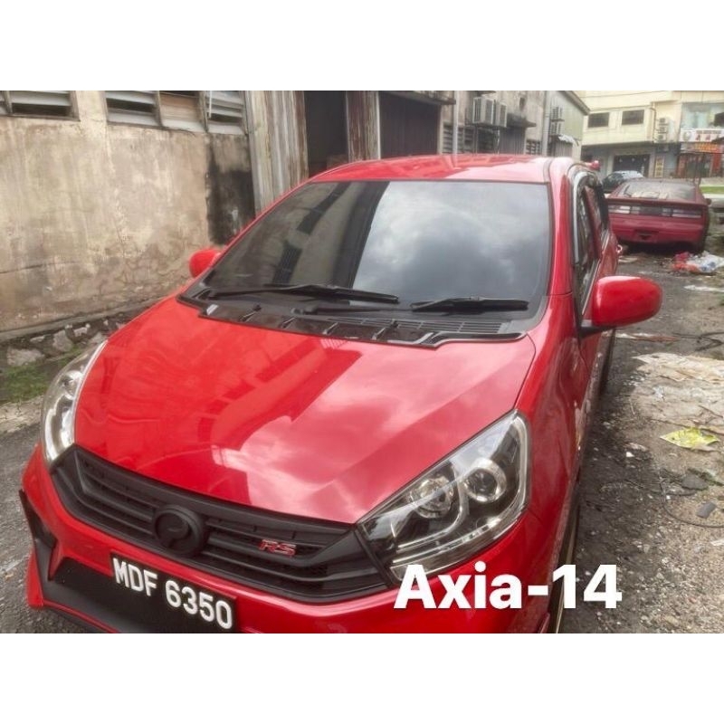 Perodua Axia New 2023 Front Hood Diffuser Bonnet Guard | Shopee Malaysia