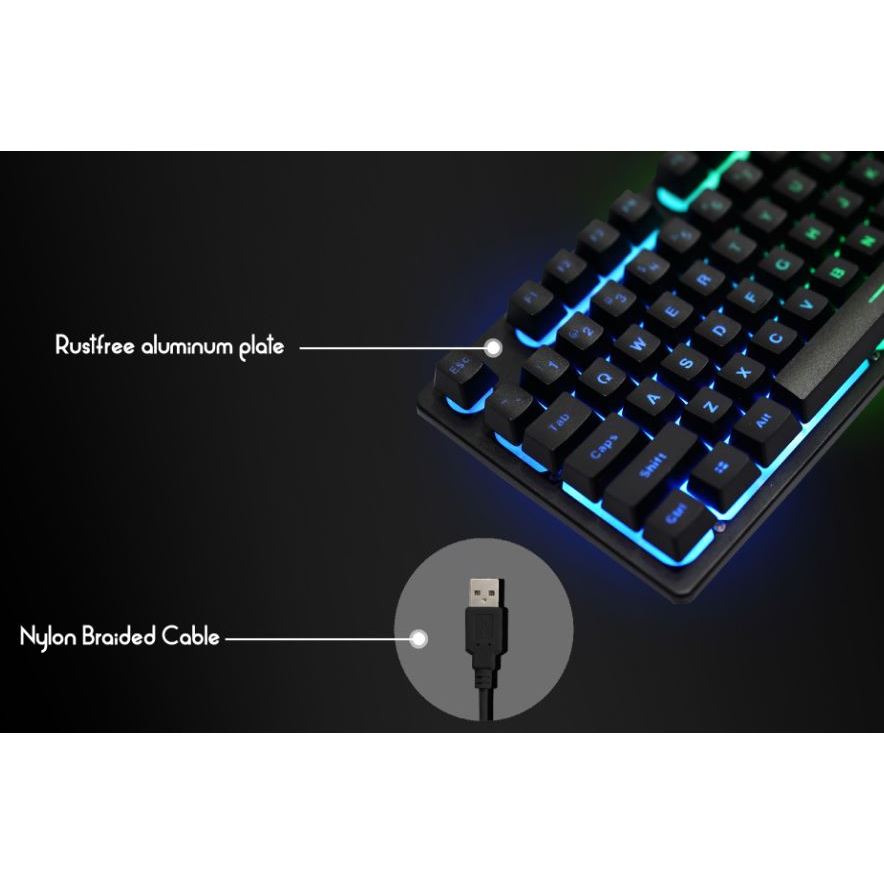 IMPERION KG-S07C SLEDGEHAMMER 7 Gaming Keyboard | Shopee Malaysia
