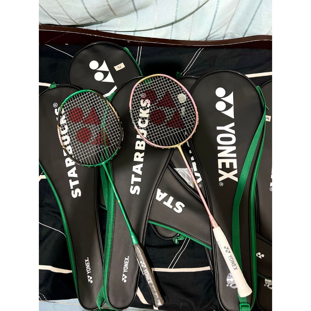 Starbucks x Yonex Limited Edition Badminton Racket | Shopee Malaysia