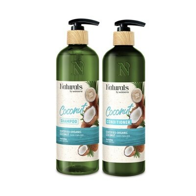 NATURALS Coconut Shampoo & Conditioner Set (490ml) Exp 2026 | Shopee ...