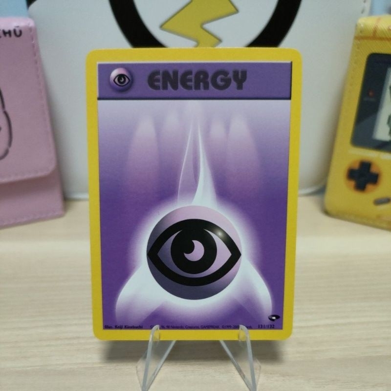 Physic Energy 2000 Vintage Energy Card Pokemon Energy PTCG Old Card ...