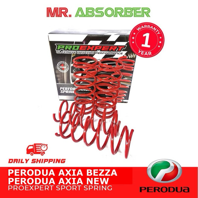 PROEXPERT SPORT SPRING AXIA BEZZA / AXIA NEW 2023 PERODUA | Shopee Malaysia
