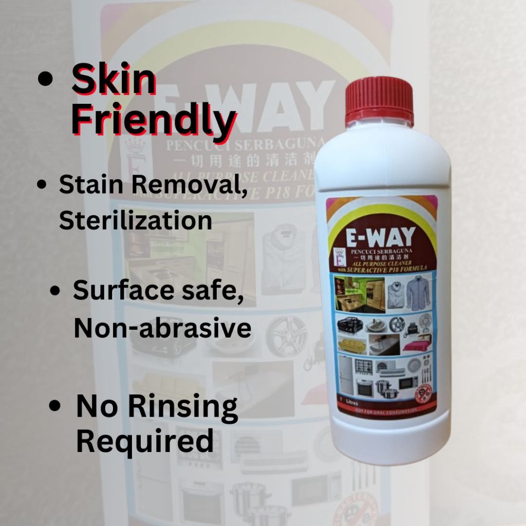 Eway All Multi Purpose Cleaner (Pencuci Serbaguna) (1000ml） | Shopee ...