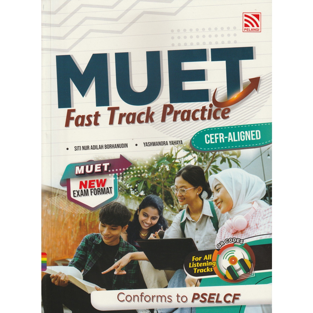 PELANGI | BUKU AKTIVITI | MUET FAST TRACK PRACTICE (CEFR-ALIGNED) (NEW ...