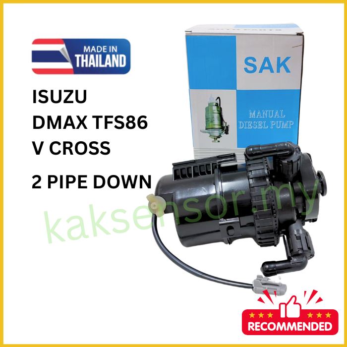 ISUZU D-MAX DMAX V CROSS TFS86 FUEL FILTER ASSY With FILTER/ DIESEL ...