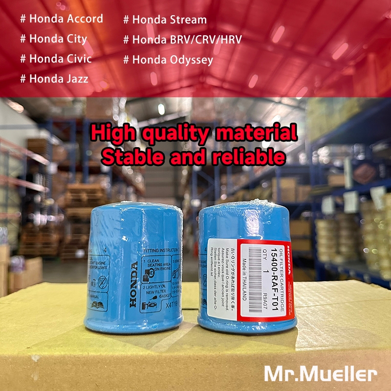 High quality 15400-RAF-T01 HONDA OIL FILTER Ultra-clean filter for all ...