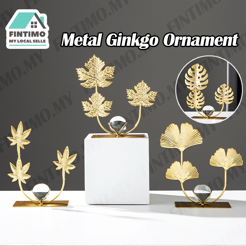 【MY】Nordic Style Home Gold Decoration Counter Desktop Living Room ...