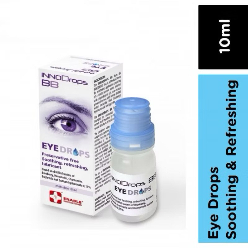 Innodrops BB Eye Drops (Sodium Hyaluronate) 10ml INNODROPS | Shopee Malaysia