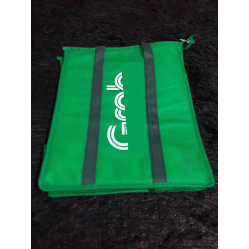 BEG PENGHANTARAN MAKANAN/THERMAL BAG (LOGO HIJAU) | Shopee Malaysia